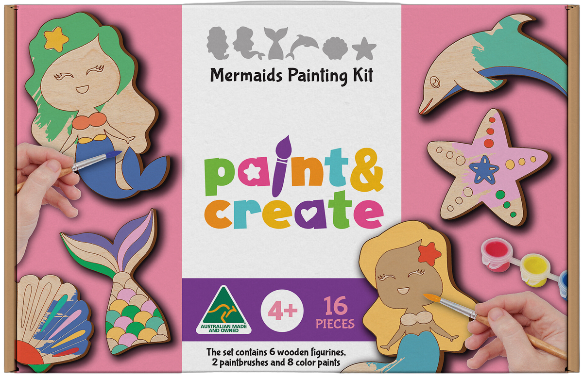 Paint & Create - Mermaids – Artico New Zealand
